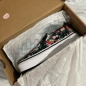 Vans | Shoes | Flower Vanssooo Cute | Poshmark
